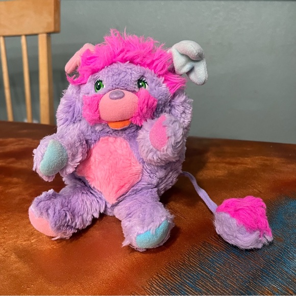 Mattel | Toys | Vintage Mattel 8s Popples Pretty Bit Pink And Purple ...